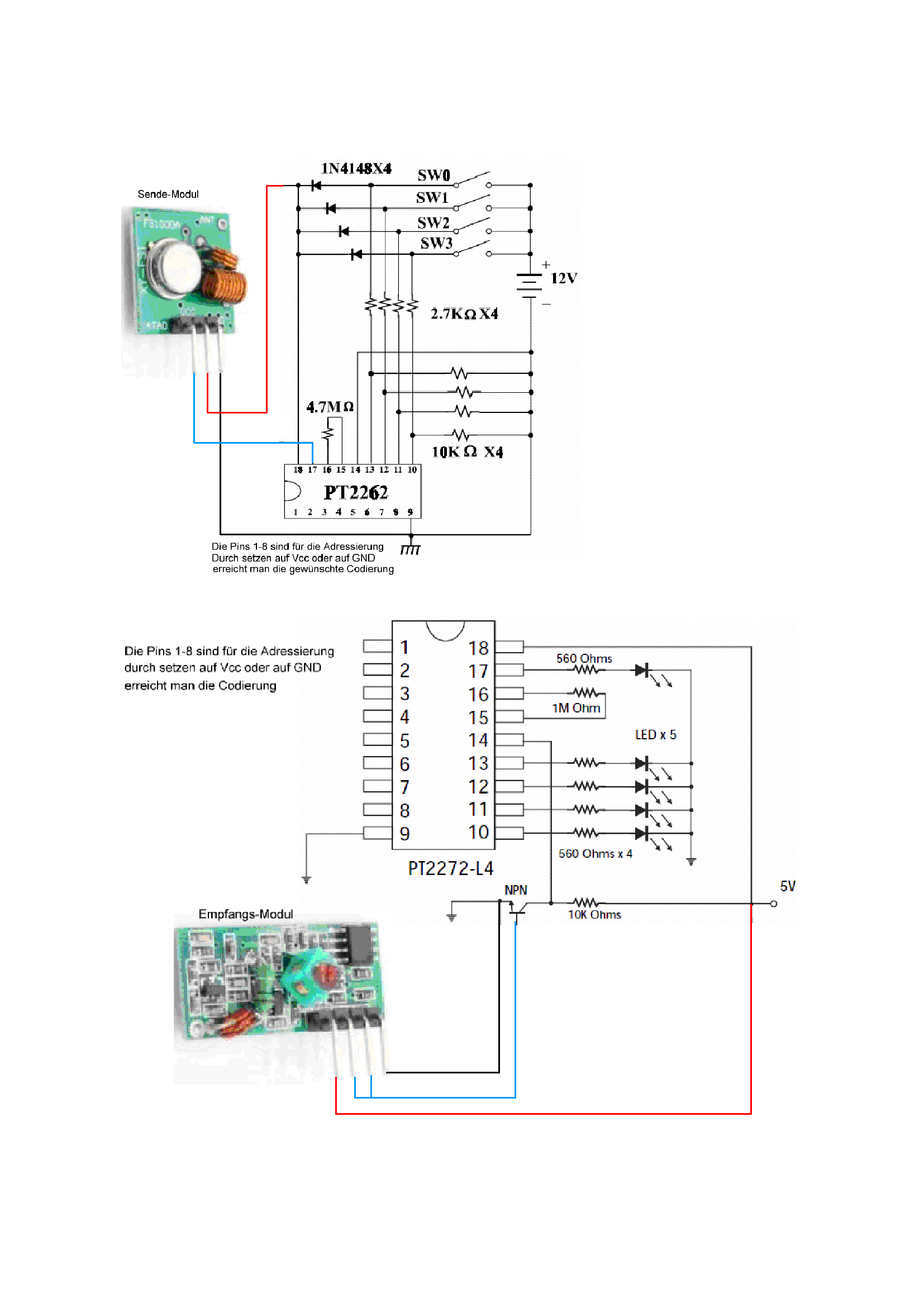 433Mhz RF Wireless Transmitter Receiver Module Kit - Mikrocontroller.net