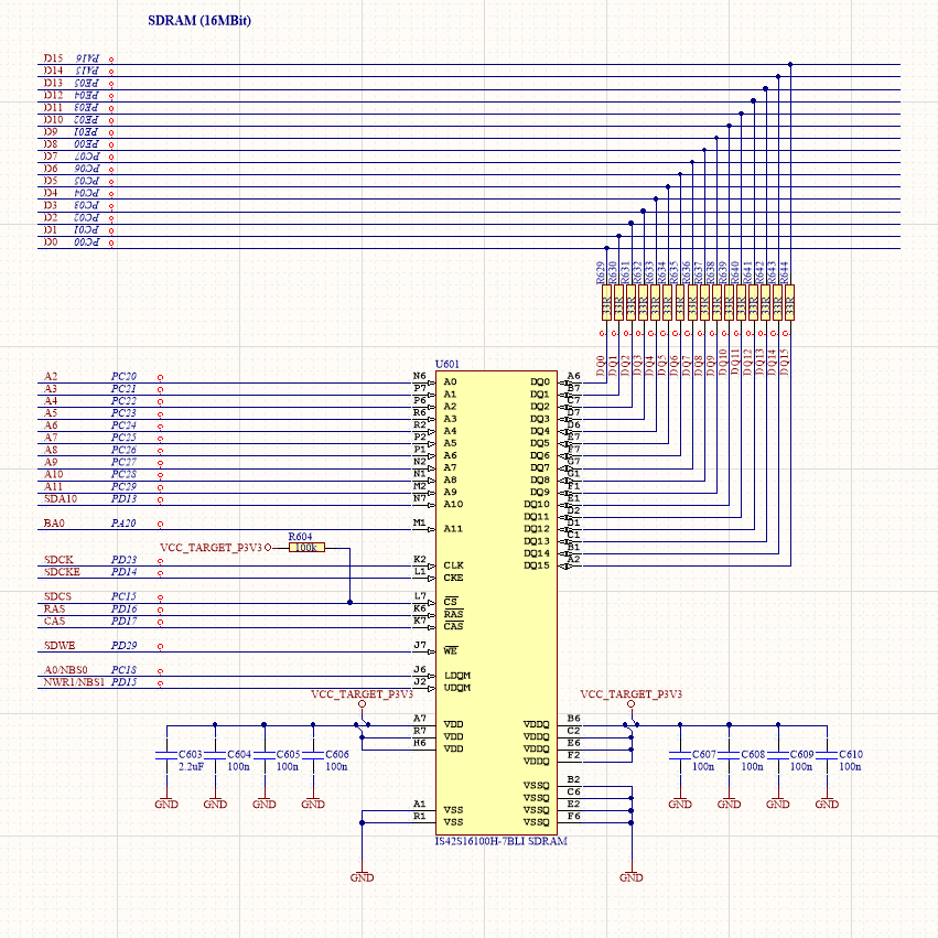 SDRAM Datenbus - Mikrocontroller.net