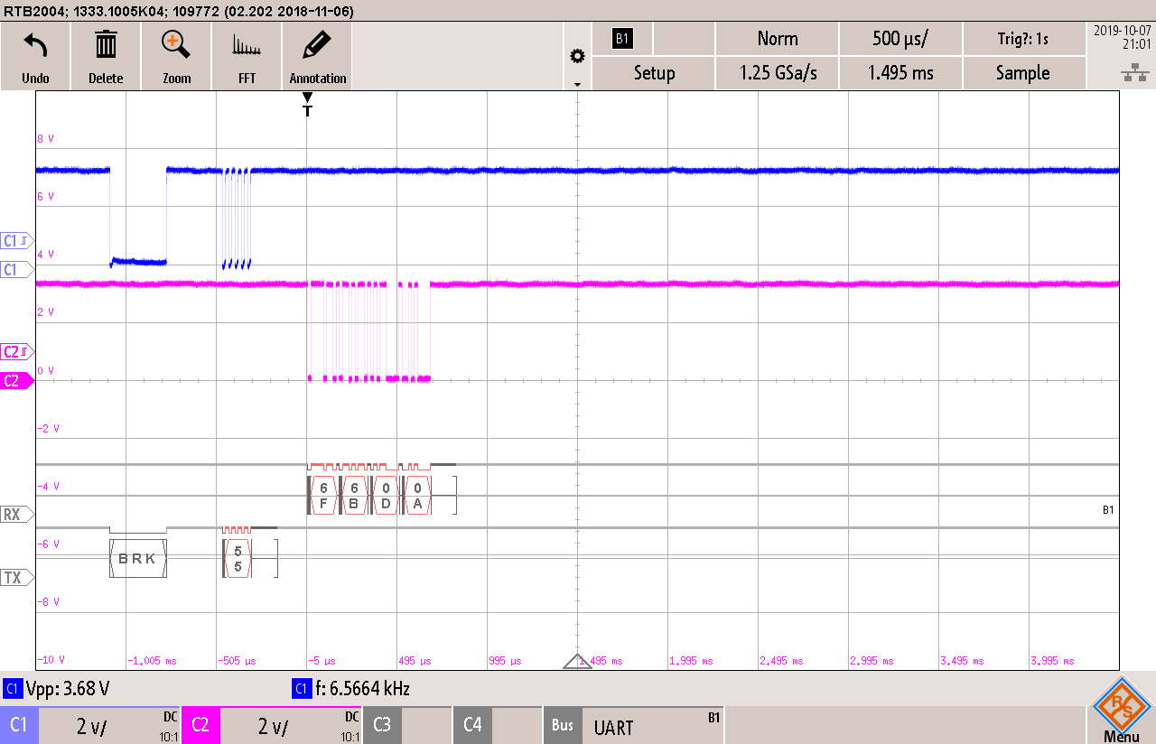 RN2483A LoRa Modul - Probleme mit sleep mode - Mikrocontroller.net