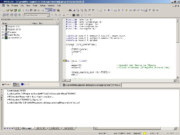 AVR-Studio - Mikrocontroller.net