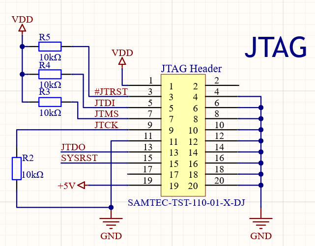 Hab ich den JTAG-Port richtig gerouted? - Mikrocontroller.net