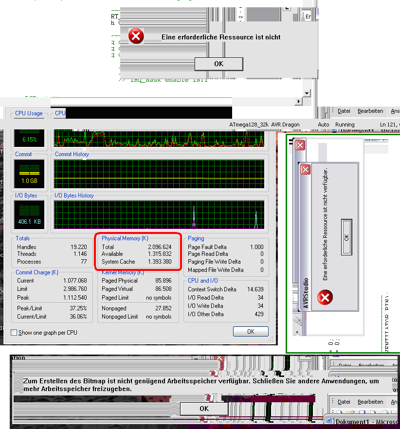 AVRStudio Software Bug in Memoryverwaltung? - Mikrocontroller.net