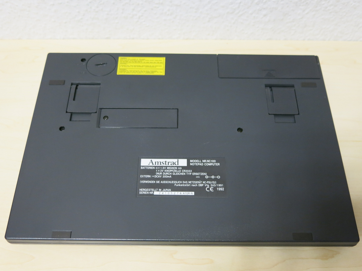 [V]erkaufe Amstrad notepad computer NC100 - Mikrocontroller.net