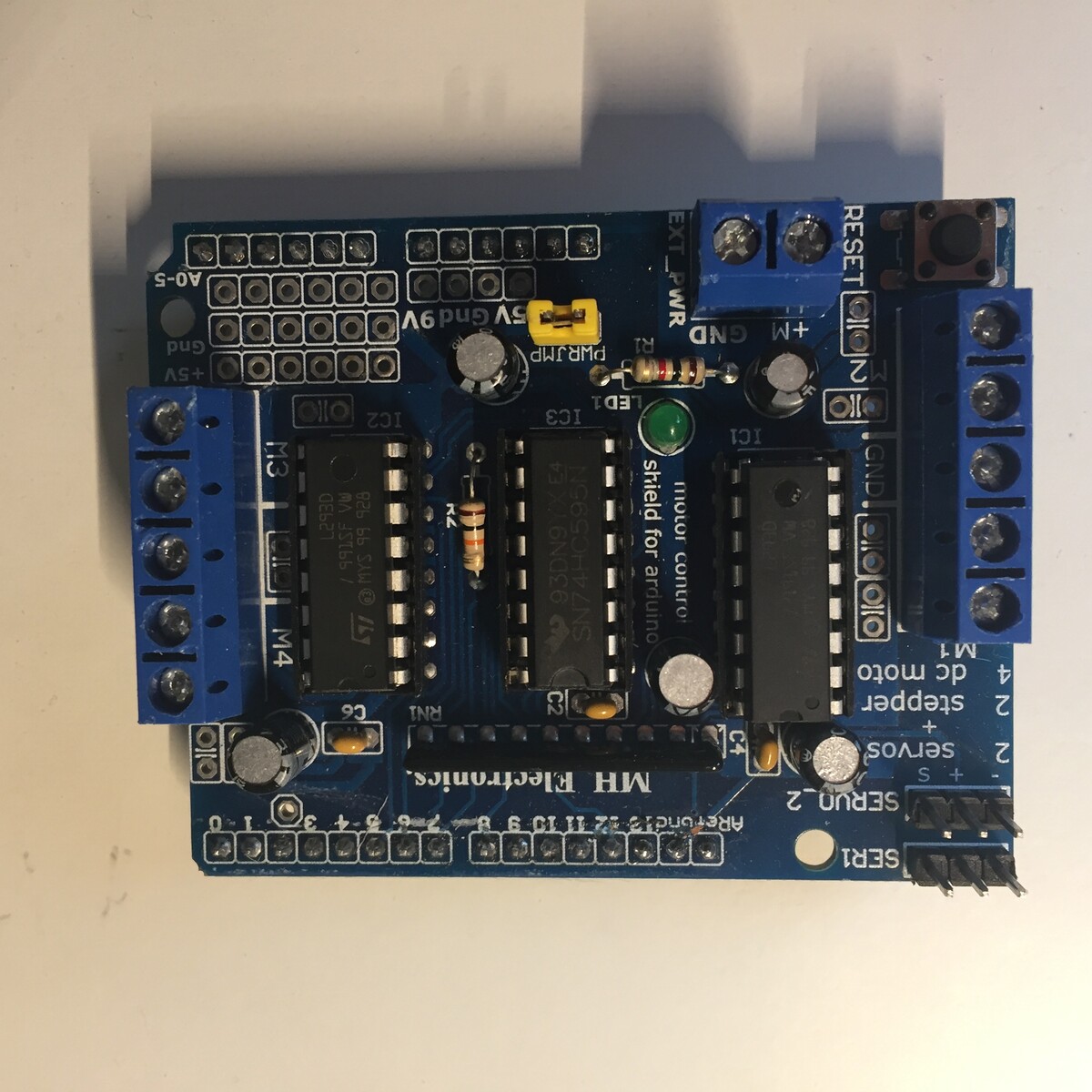 [V] L293D Arduino Shield - Mikrocontroller.net