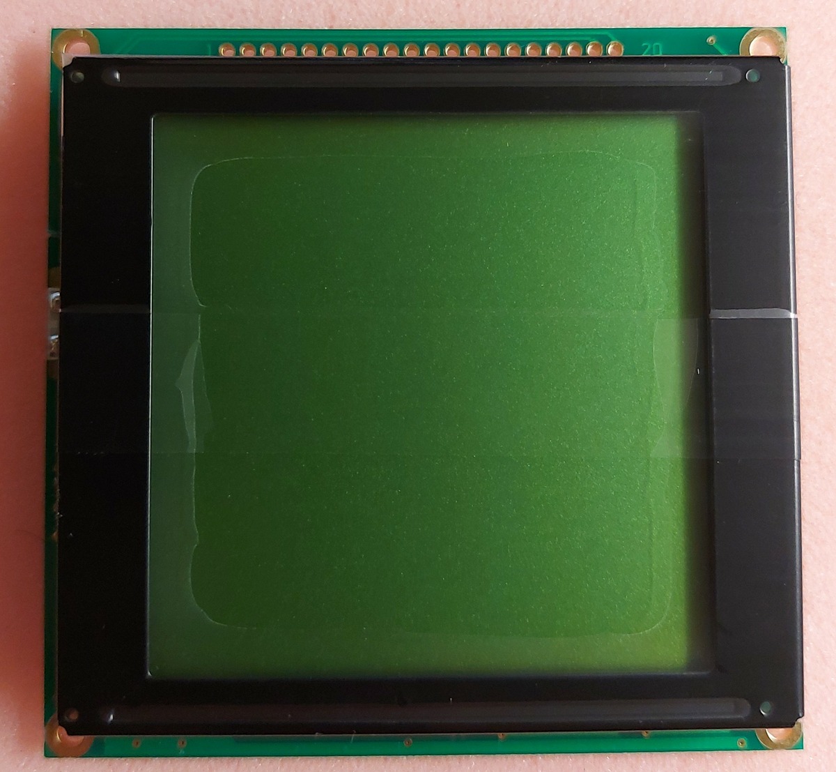 [V] 3St. 128x128 LCD mit LC7981 Controller 5V gün/Gelb - Mikrocontroller.net