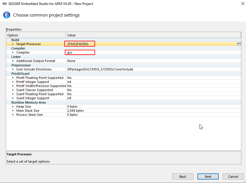 Segger Embedded Studio: Memory (map) problem - Mikrocontroller.net