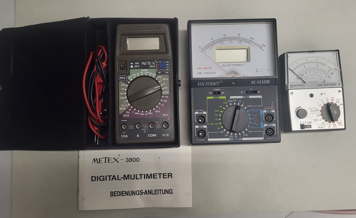 [V] 3 Stück Multimeter - Mikrocontroller.net