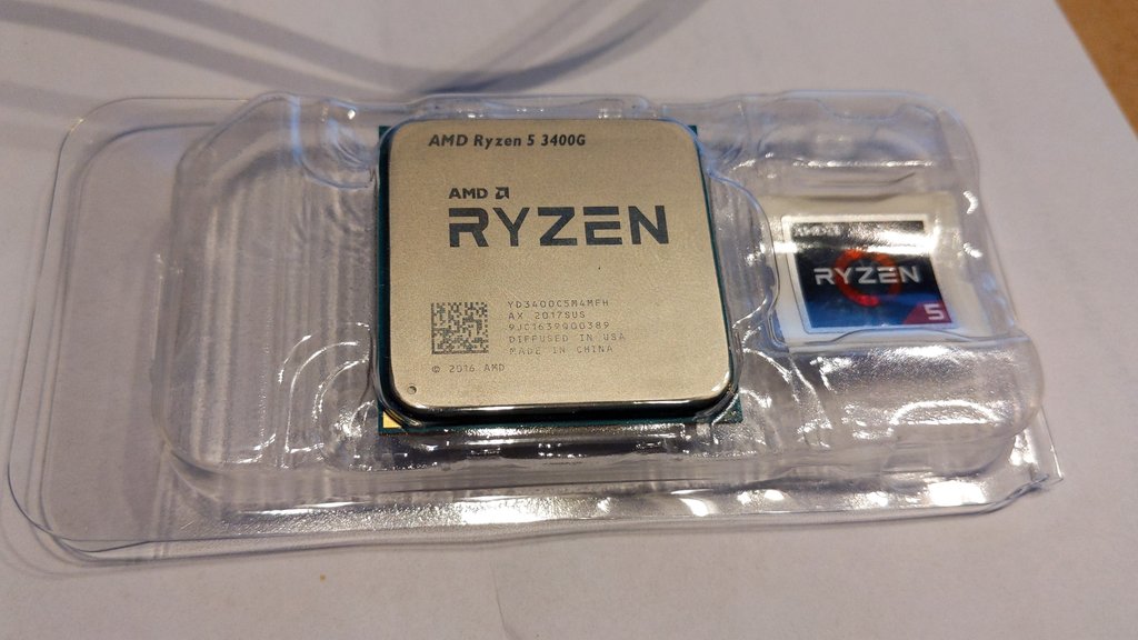 [V] CPU AMD Ryzen 5 3400G + Original Lüfter - Mikrocontroller.net