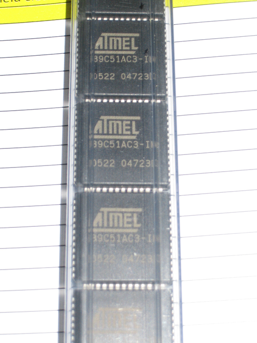 [V] 5 Stück AT89C51-AC3-IM unbenutzt - Mikrocontroller.net