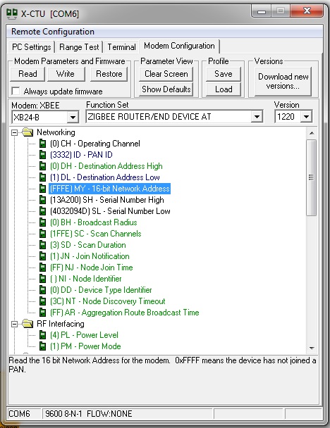 Probleme bei XBee Konfiguration - Mikrocontroller.net