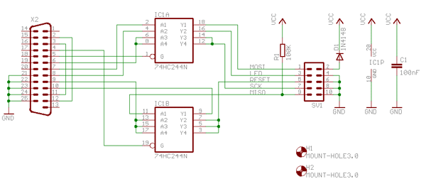 5Poliger AVR ISP - Mikrocontroller.net